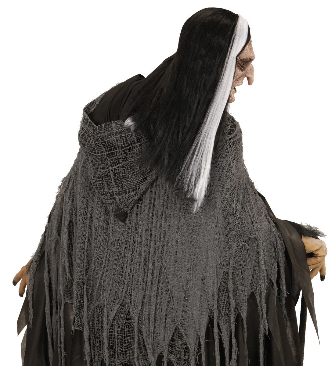 Comprar Máscara de bruja aterradora con peluca para adulto