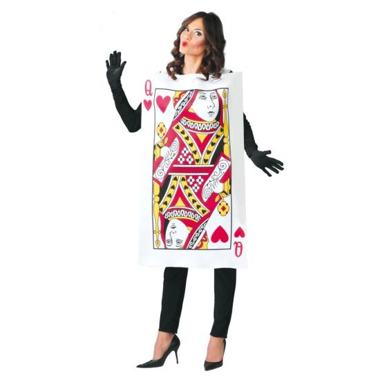 Disfraz Carta Reina De Corazones Adulta Disfraces Para Mujer