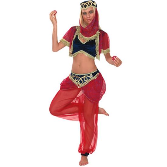 Disfraz Adulta Bailarina Árabe Harem Disfraces Para Mujer Disfraces