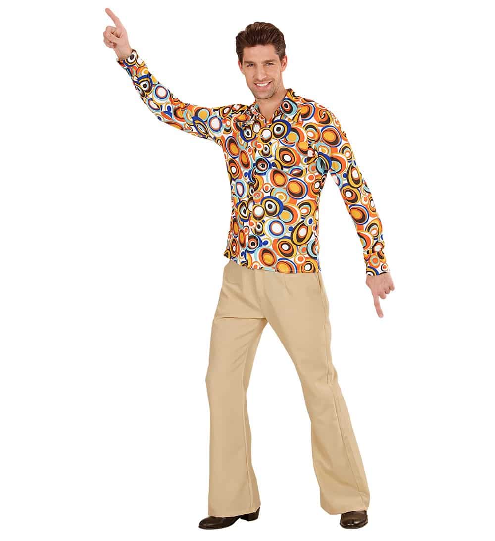 Camisa Años 70 Bubbles Hombre > Accesorios Textiles para Disfraces ...